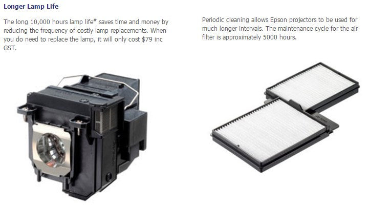 Epson Interactive Education Ultra Short Throw Projector EB-575Wi ...